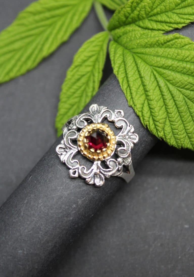 Traditioneller Trachtenschmuck Ring Eva aus Silber - Schmuck Steiner