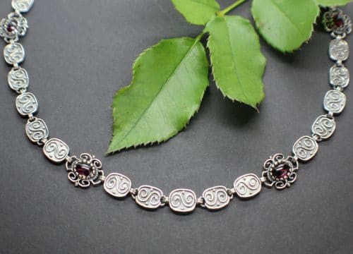 Trachtenschmuck Silbercollier Ophelia - Schmuck Steiner